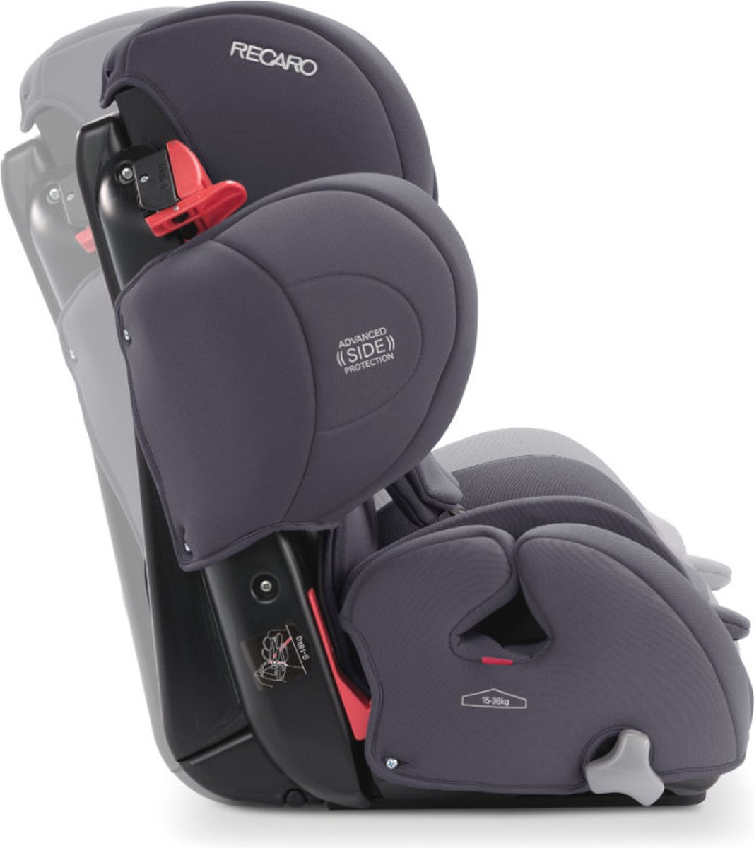 Recaro - Autostoel - Young sport hero -Simplygrey | bol