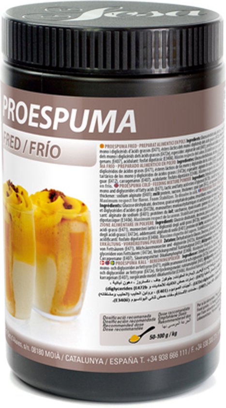 SoSa Pro Espuma Koud - stabilisator voor schuimpjes uit de siphonfles ...