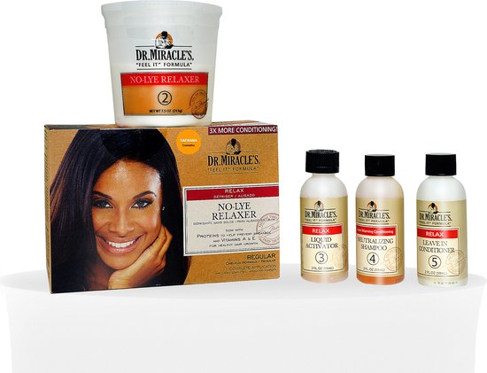 Dr.Miracle's No-Lye Relaxer Regular | bol