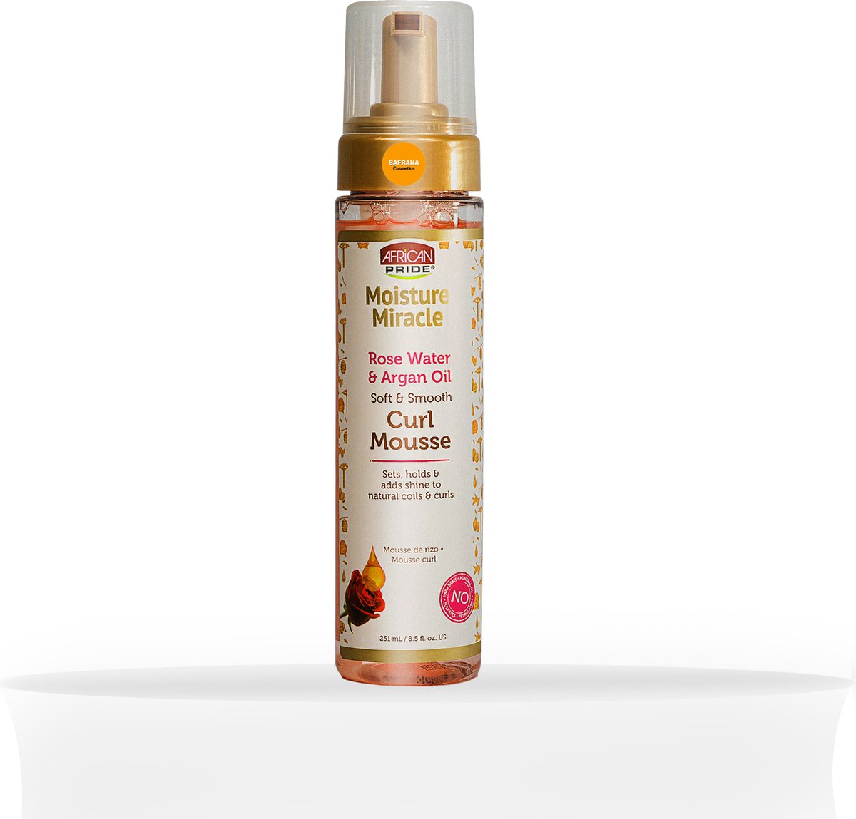African Pride Curl Mousse Moisture Miracle 251 ml | bol