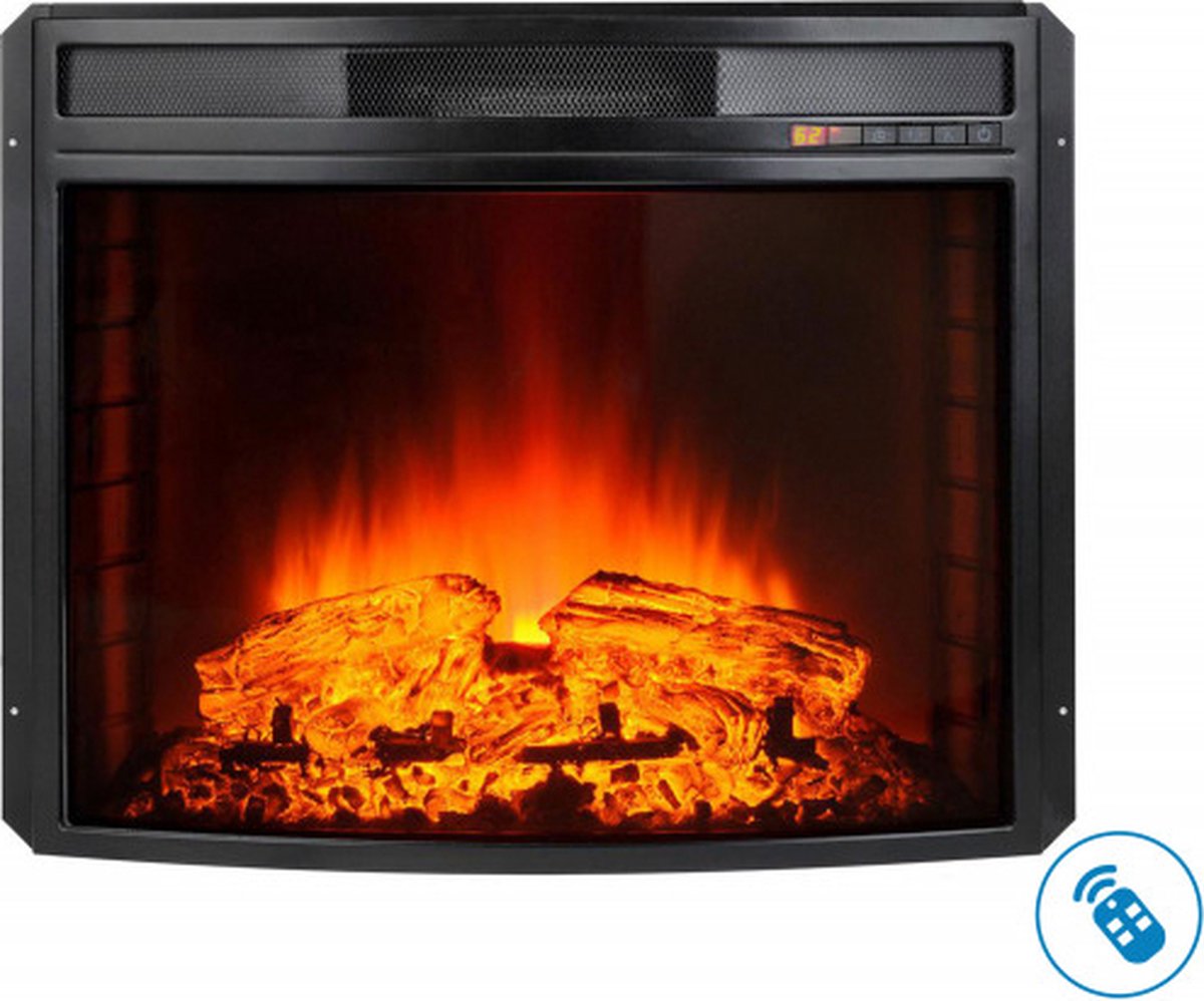 Oneiro's luxe Plug-in elektrische haard met gebogen front CH 76 x 25 x ...