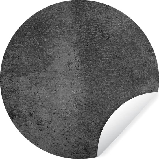 WallCircle - Muurstickers - Behangcirkel - Structuur - Beton - Grijs ...