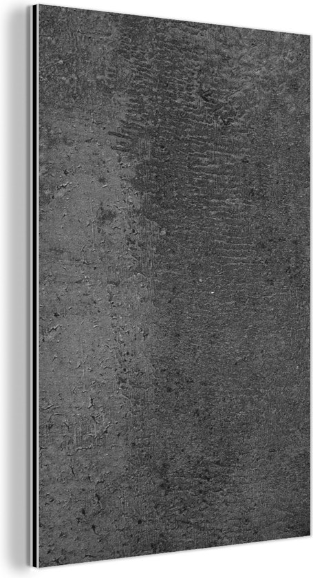 Wanddecoratie Metaal - Aluminium Schilderij Industrieel - Structuur ...