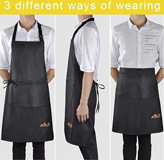 Keukenschort Set – Keuken Textiel Accessiores – Kitchen Apron – Chefs ...