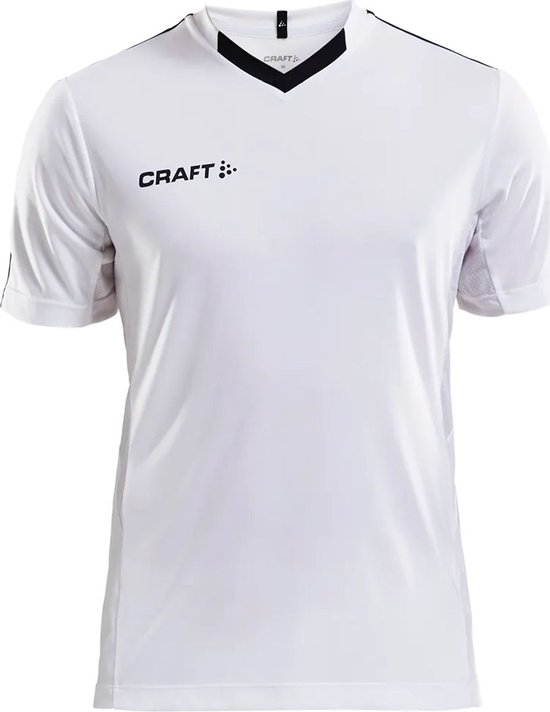 Craft Progress Jersey Contrast M 1905561 - White - M | bol