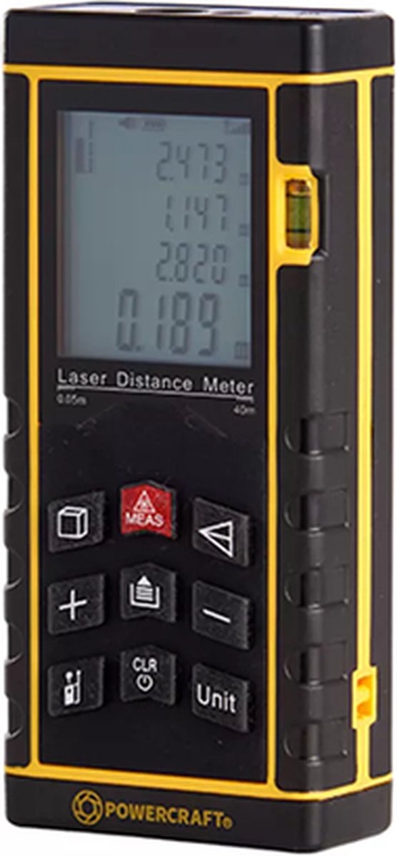 Afstandsmeter met laser van Powercraft | bol