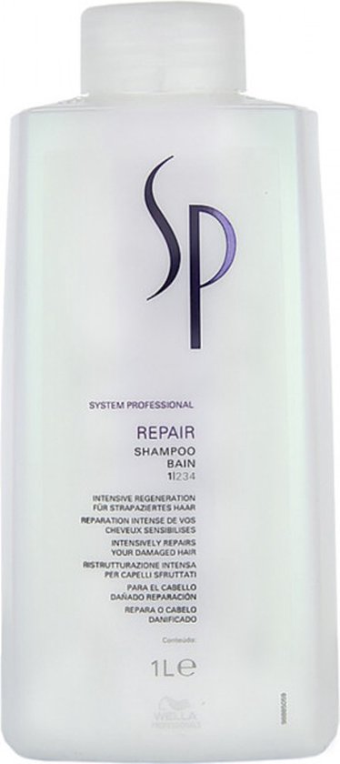 Wella Professionals SP Repair Shampoo - 1000 ml - Voor zeer beschadigd ...