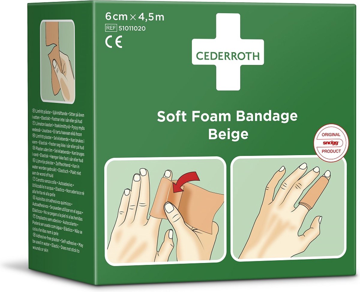 CEDERROTH / Snogg - Soft Next - Beige - Zelfklevende Hechtpleister ...
