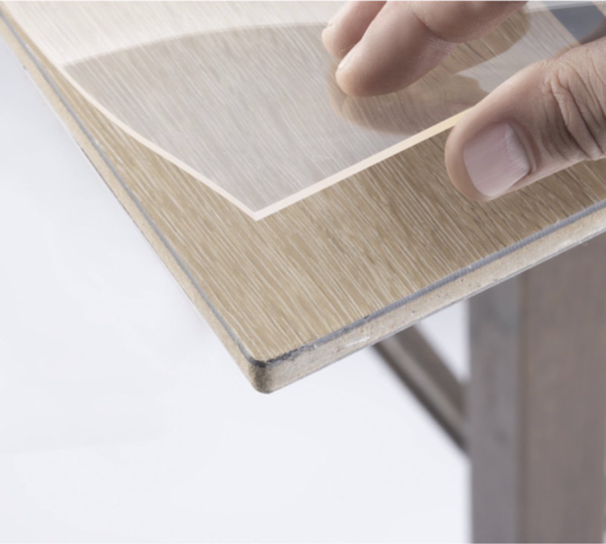 Protège table transparent - Toile cirée transparente - Toile cirée ...