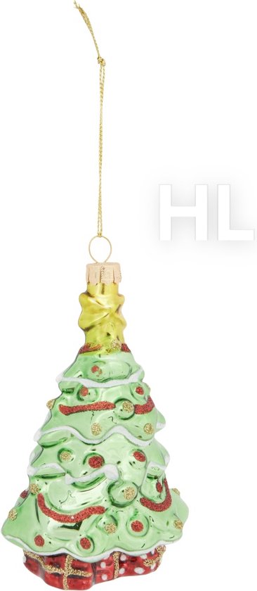 Glazen Kersthanger kerstboom boom kerstbal | bol.com