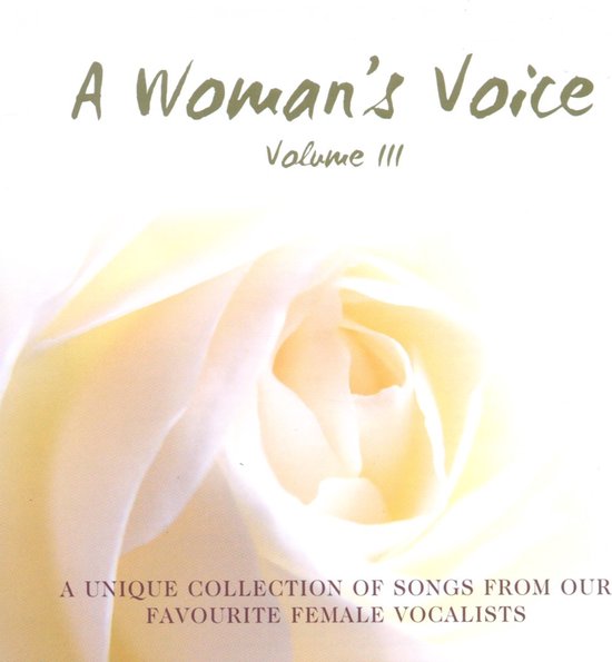 Various Artists - A Woman's Voice Vol.3 (CD), various artists | Muziek | bol