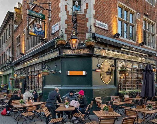 Moonstar Infrarood terrasverwarmer - Elektrische Terrasverwarmer ...