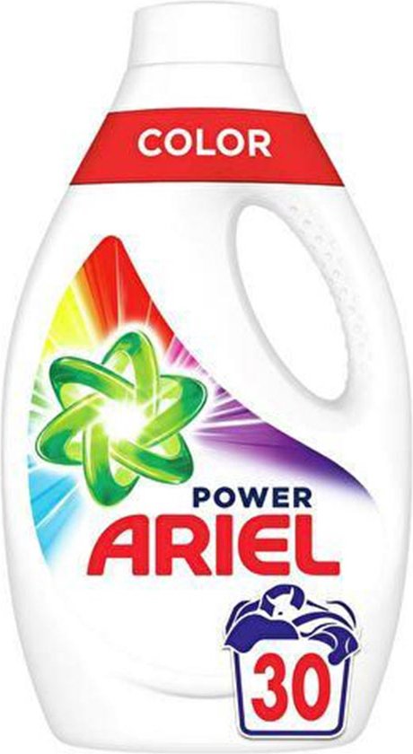 Ariel Power Vloeibaar Wasmiddel Color - Voordeelverpakking - 4 x 30 ...