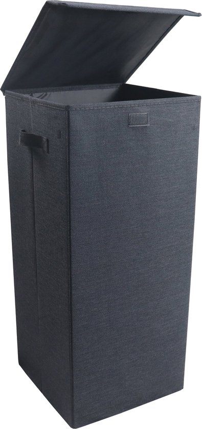 VCM Wasmand Stoffen wasbox Waskist Wasbox Stoffen box Deksel Dreso L ...