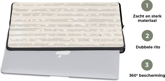 Laptophoes - Terrazzo - Pastel - Design - Laptop case - Laptop sleeve ...