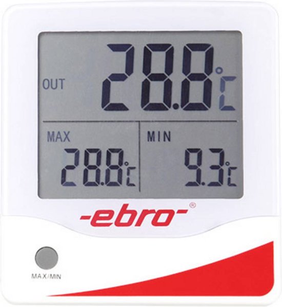 ebro TMX 320 Alarmthermometer Meetbereik temperatuur -50 tot +70 °C | bol