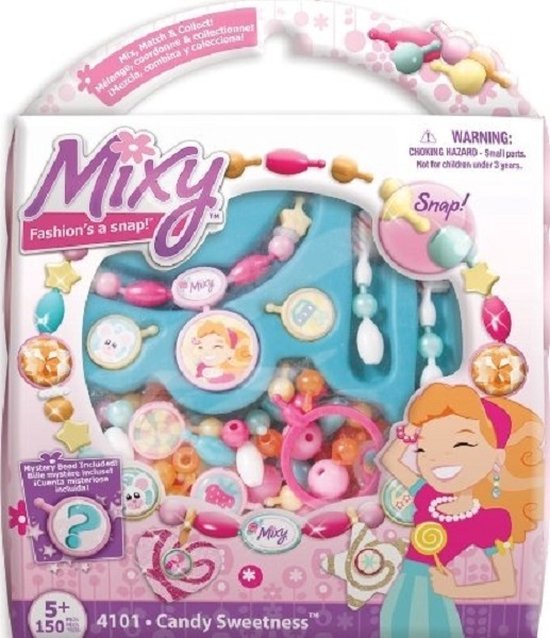 Mixy Juwelenset 150 Dlg - Style Me Up Wooky Candy Sweetness speelset | bol