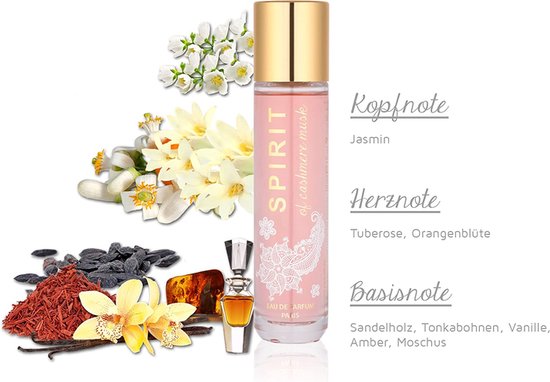 Spirit of cashmere musk - Eau de Parfum & Shower Gel ...