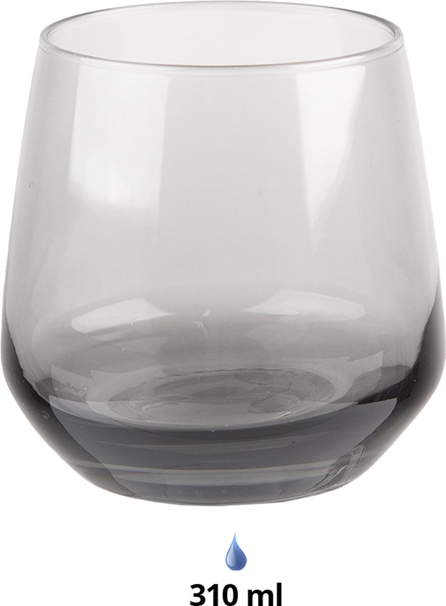 Clayre & Eef Waterglas set van 6 | bol.com