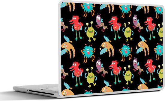 Laptop sticker - 11.6 inch - Design - Monster - Kinderen - Kleur ...