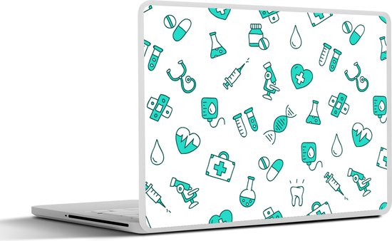 Laptop sticker - 12.3 inch - Zorg - Medicijnen - Design | bol.com