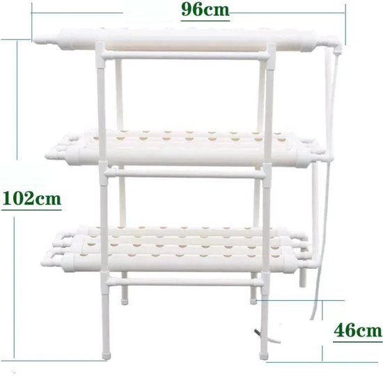 Homesse Hydrocultuur Systeem – Hydroponics Kweeksysteem – Moestuin ...