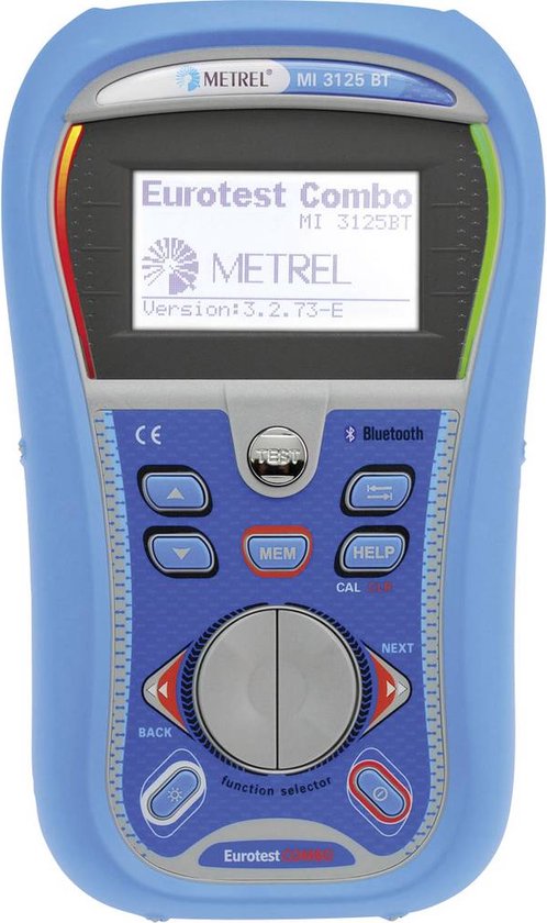 Metrel MI 3125BT Installatietester VDE-norm 0100 | bol.com