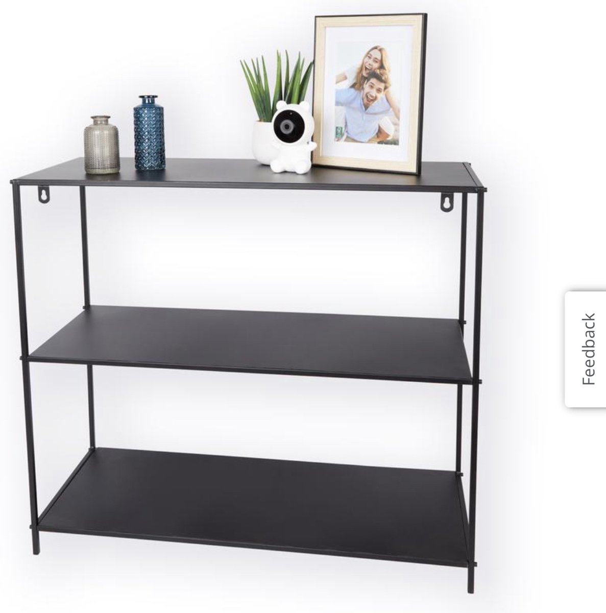 BENIJ 3-laag open Wandkast - Opbergkast - Boekenkast - Industrieel ...