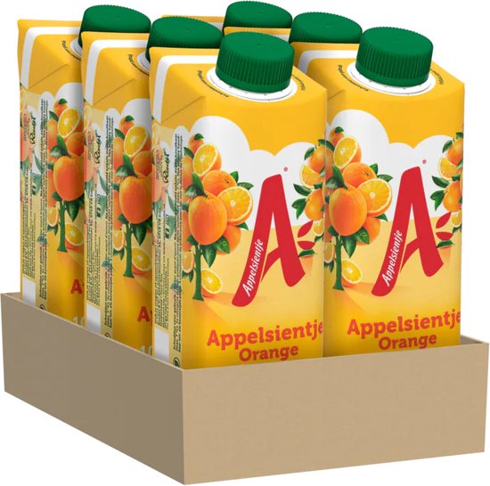 Appelsientje sinaasappelsap - 6 pakjes x 330 ml - Frisdrank ...