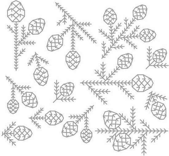 Sizzix Thinlits Die Set 13PK - Pine Patterns 666070 Tim Holtz (10-22) | bol.com