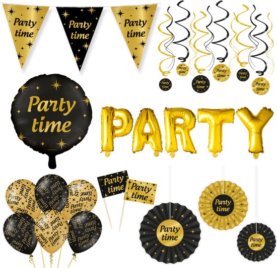 Classy Party Party Time versiering pakket XL | bol.com