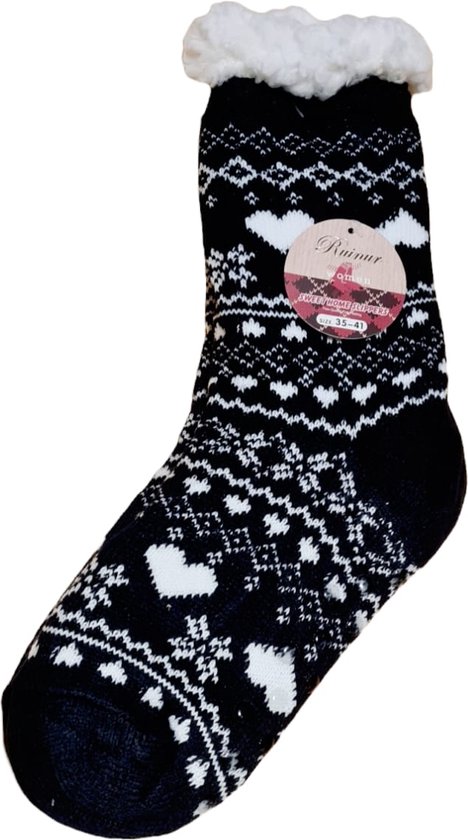 Unisex Warme Fluffy Sokken - Ruinur Huissokken voor wintermaanden ...