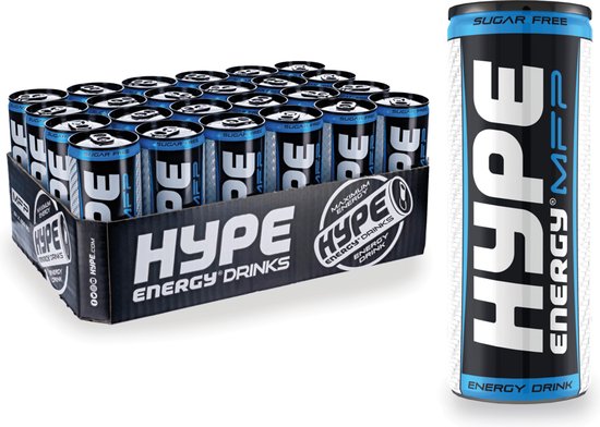 Energy (MFP Sugar Free - 24 x 250 ml) - Hype - Energy drink | bol.com