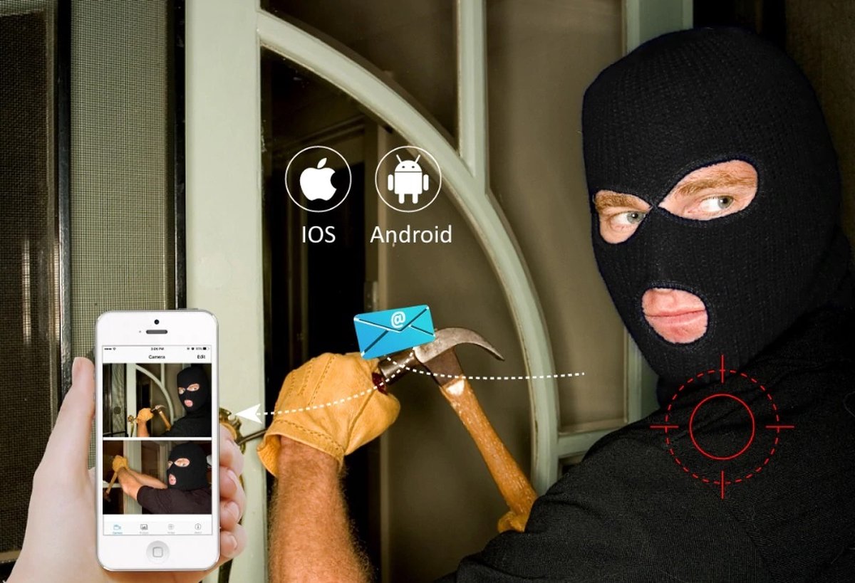 Home-Locking POE IP-camera bullet met bewegingsdetectie 5.0MP. C-1241 | bol