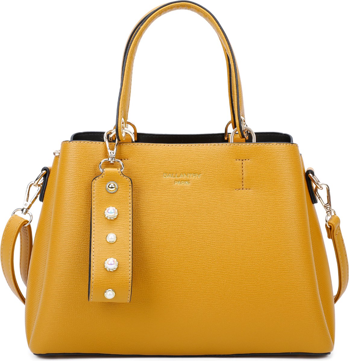 Gallantry - Handtas - Schoudertas - Dames tas - Geel | bol.com