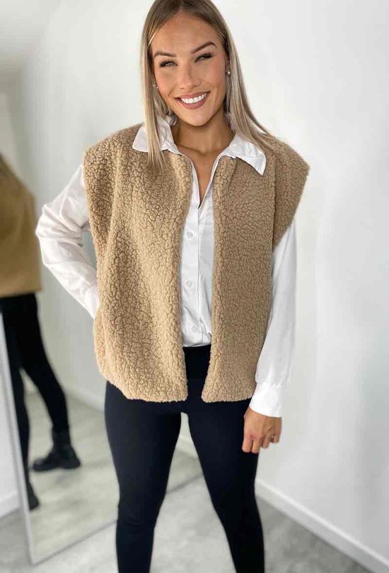 Teddy vest - Teddy gilet - Teddy - Damesvest - Wintervest - Gilet ...