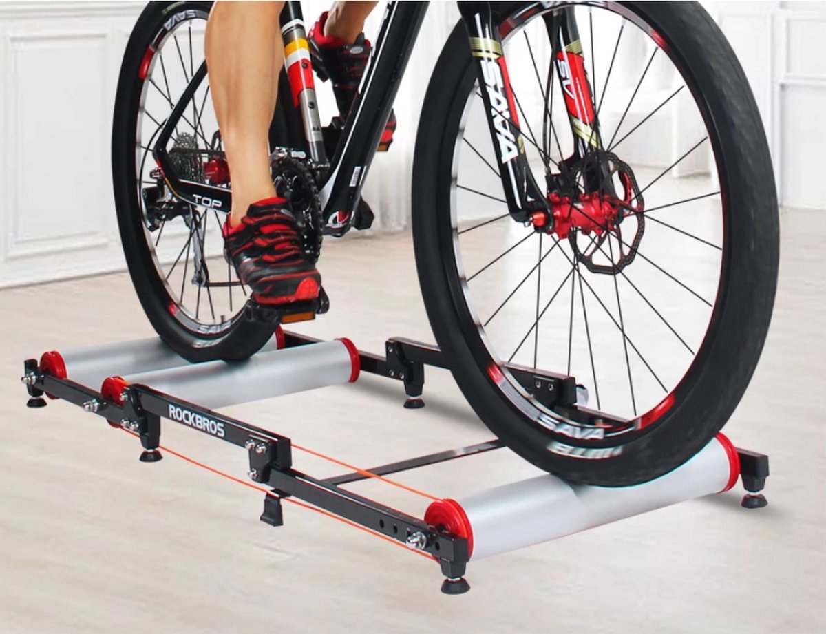 Temz® Fietstrainer - Fiets Rollerbank - Fietsrollen Trainers ...