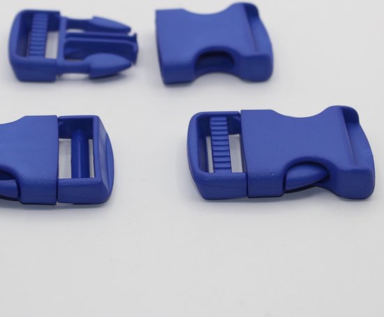 3pcs CLICK BUCKLES/BAG BOUCLES, Taille intérieure 30MM, Couleur BLEU ...