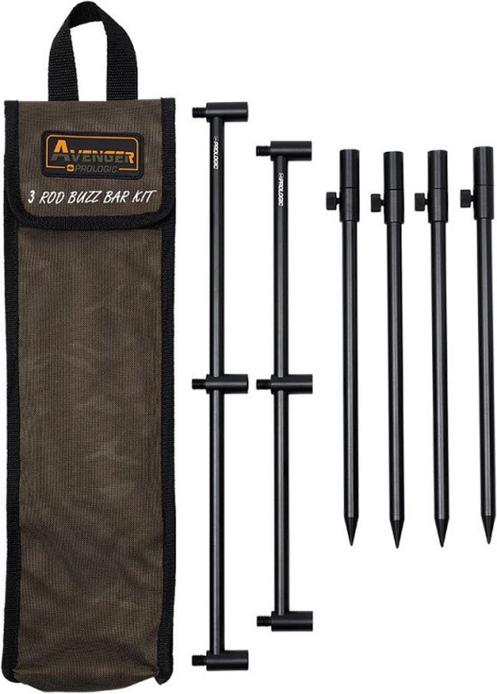Prologic - Avenger Buzz Bar Kit - 3-rod | bol