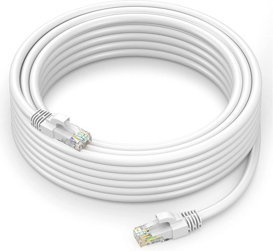 Internetkabel 10 Meter - CAT6 Ethernet Kabel - High Speed UTP Kabel ...