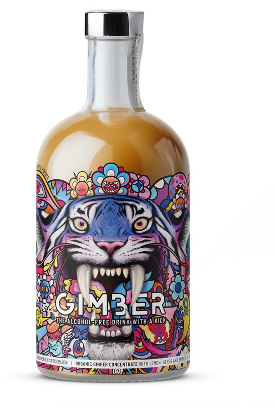 GIMBER l Limited Edition: GIMBER N°1 Original x VEXX - 700 ml | bol.com