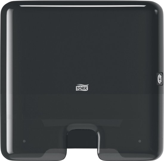 Handdoekdispenser Tork Xpress Mini H2 multifold zwart 552108 | 150 ...