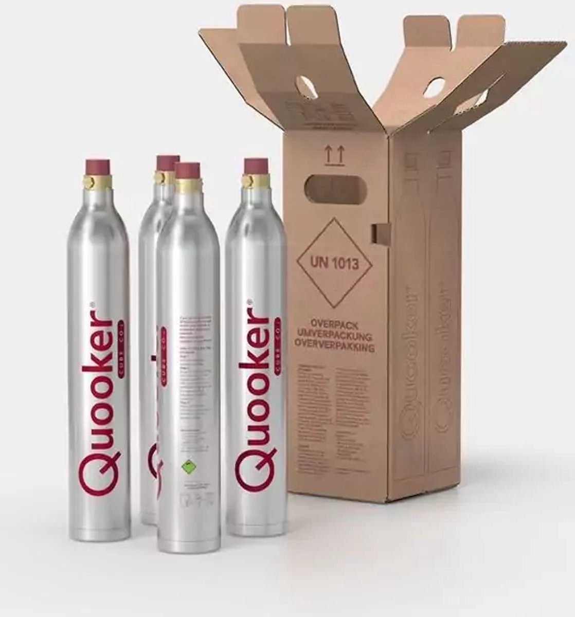 Quooker CUBE Set van 4 CO₂-cilinders | bol