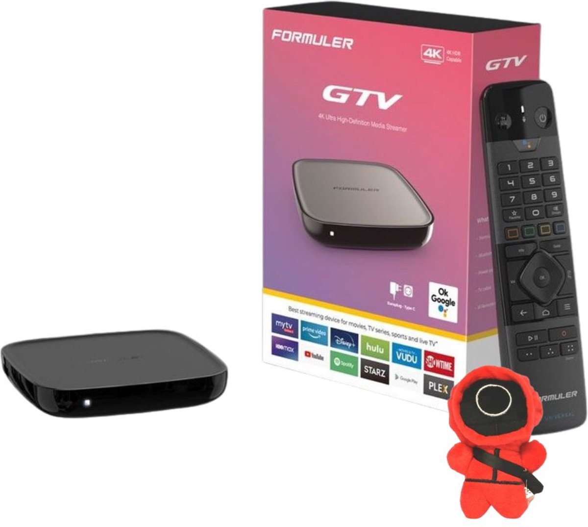 Formuler GTV - IPTV Set Top box - officiële AndroidTV software - Google Voice - Smart... | bol.com