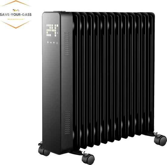 Saveyourgass™ - Smart Olieradiator - 2500W - Oliegevulde Radiator ...