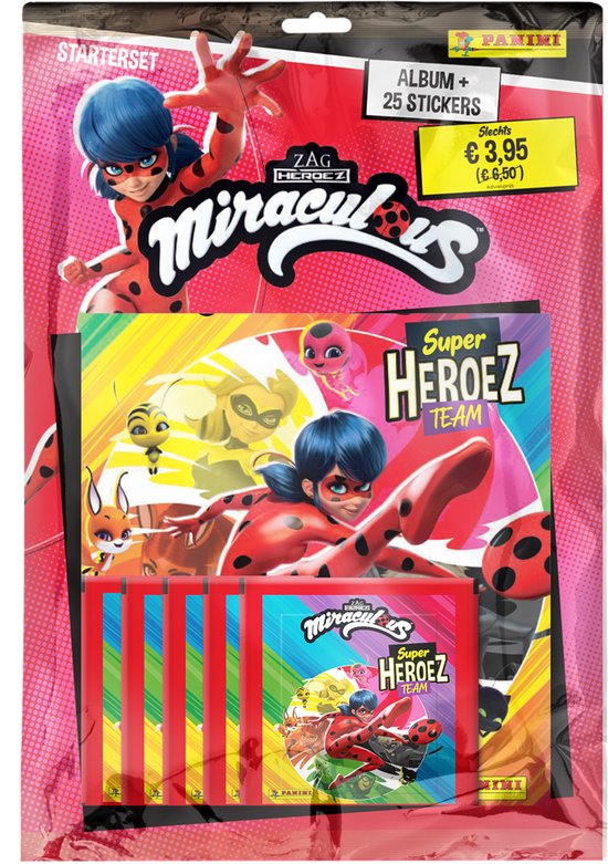Miraculous Ladybug Sticker Starter | bol.com