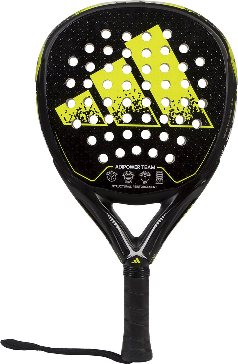 Adidas Adipower Team 2023 Padel Racket + Rugzak en Head Pro S ballen ...