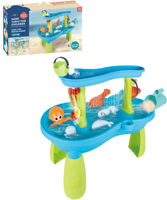 Kiddel 3-in-1 Multifunctionele Watertafel, Zandtafel en Speeltafel ...