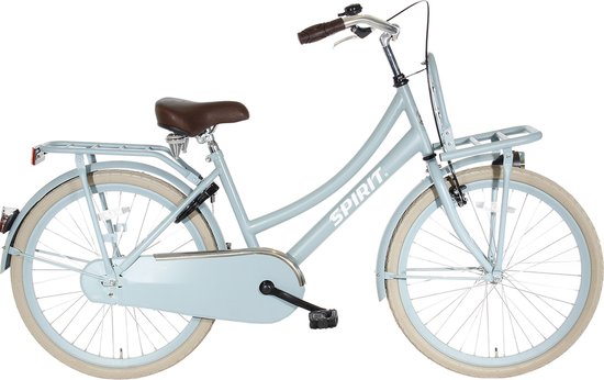 Spirit Cargo Transportfiets Meisjesfiets Mint-Groen 24 inch | bol.com