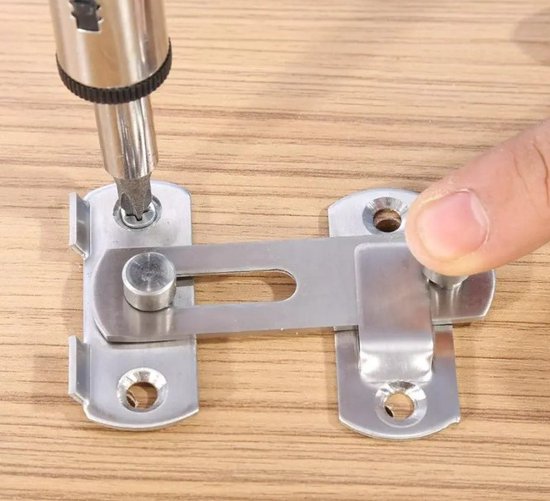 Klink Slot - Slot Schuifdeuren - Klink Slotjes RVS - RVS Deurslot - RVS ...